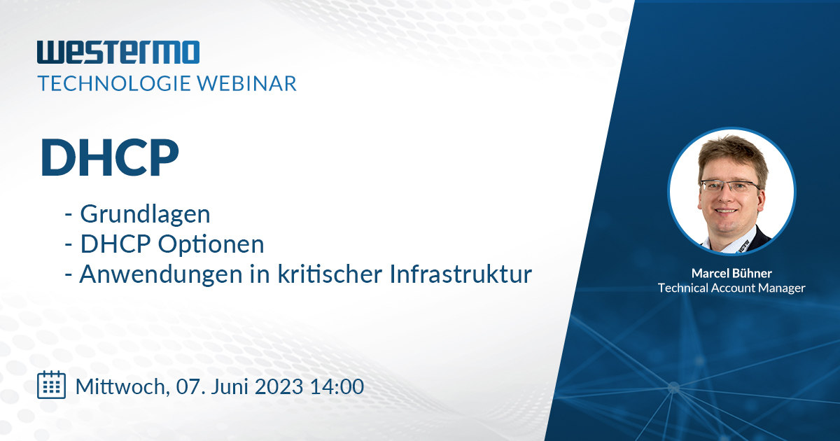 Westermo Technologie Webinar – DHCP