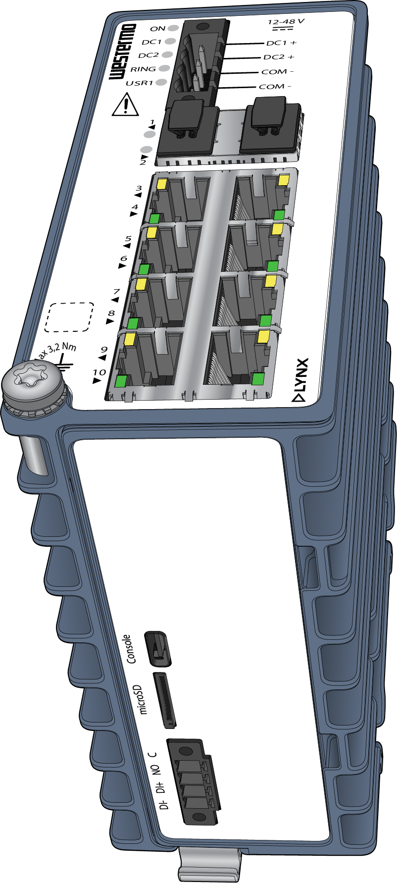 Support for Lynx-3510-F2G-T8G-LV Layer 2 Switch ᐅ Westermo