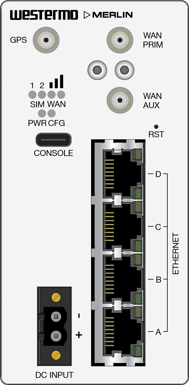 Support for Merlin-4405-T4-LV Cellular Router ᐅ Westermo