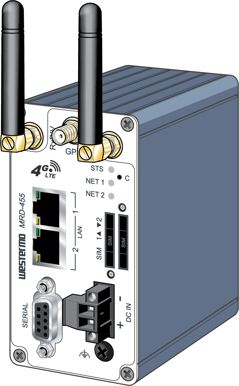 Support for MRD-455 4G Cellular Router ᐅ Westermo