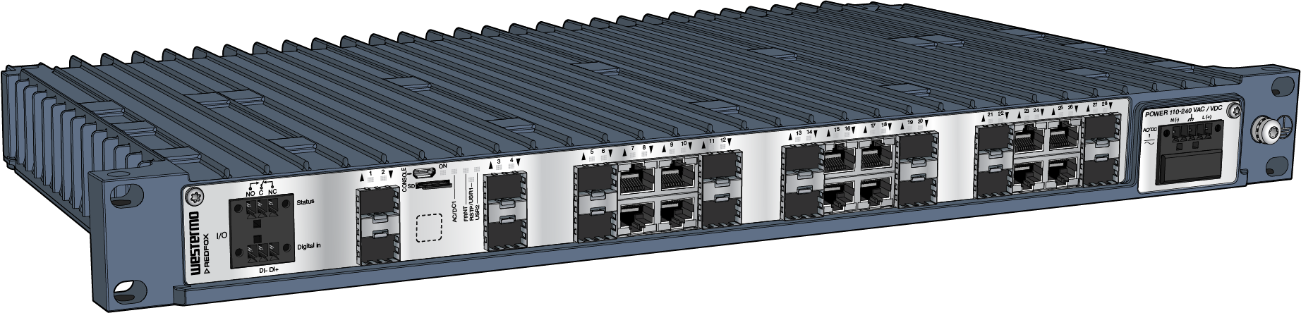 Support for RedFox-5728-E-F16G-T12G-HV ᐅ Westermo