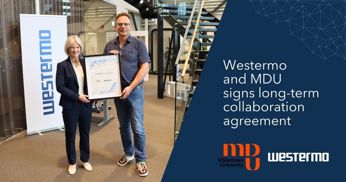 Westermo and MDU signs collaboration agreement for research and ...