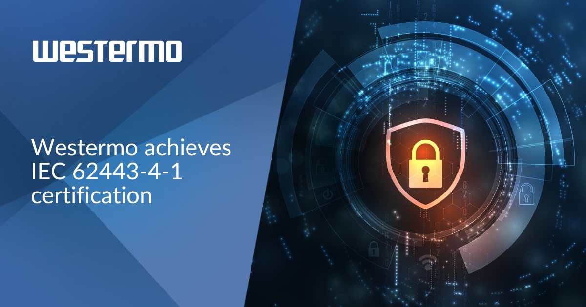 Westermo achieves IEC 62443-4-1 certification