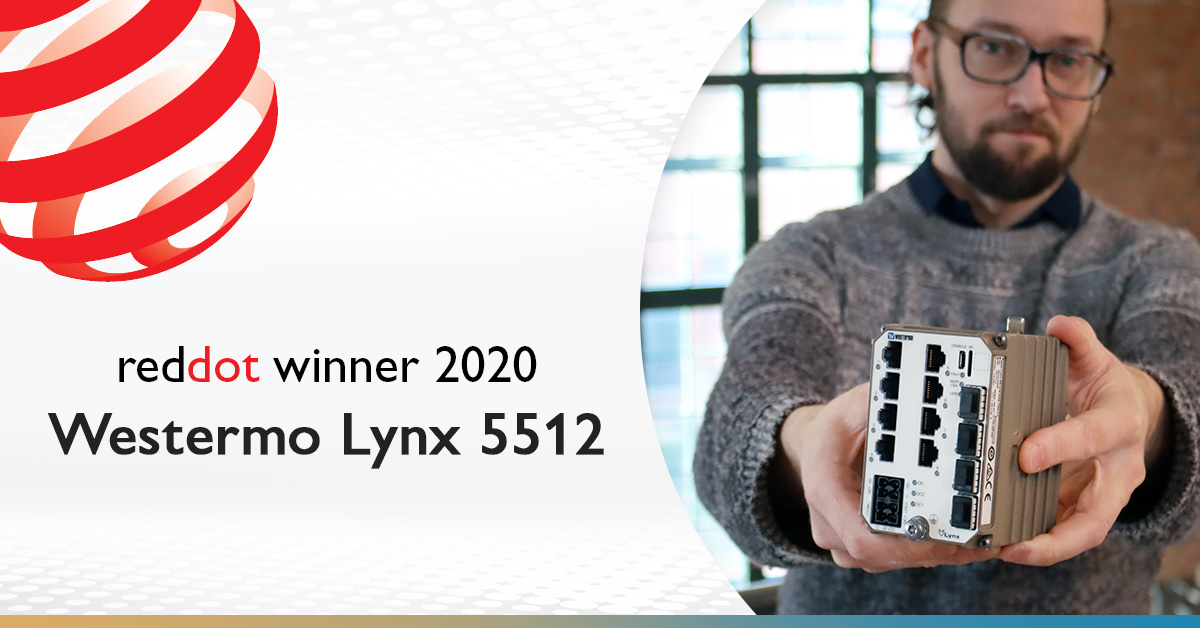 Westermo industrial Ethernet switch wins Red Dot Product Design Award ...
