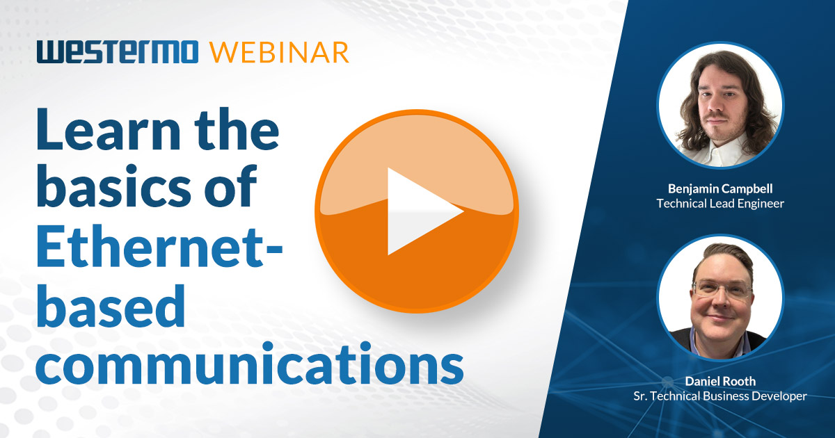Webinar Learn The Basics Of Ethernet Based Communications