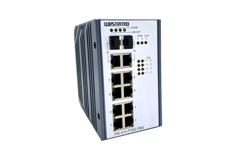 Industrial Gigabit PoE+ Booster Switch ᐅ Westermo