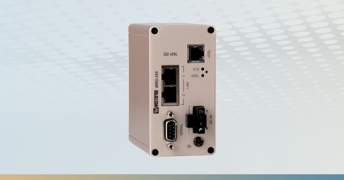 Industrial ADSL VDSL Router & Modem | BRD-355A | BRD-355 B ᐅ Westermo