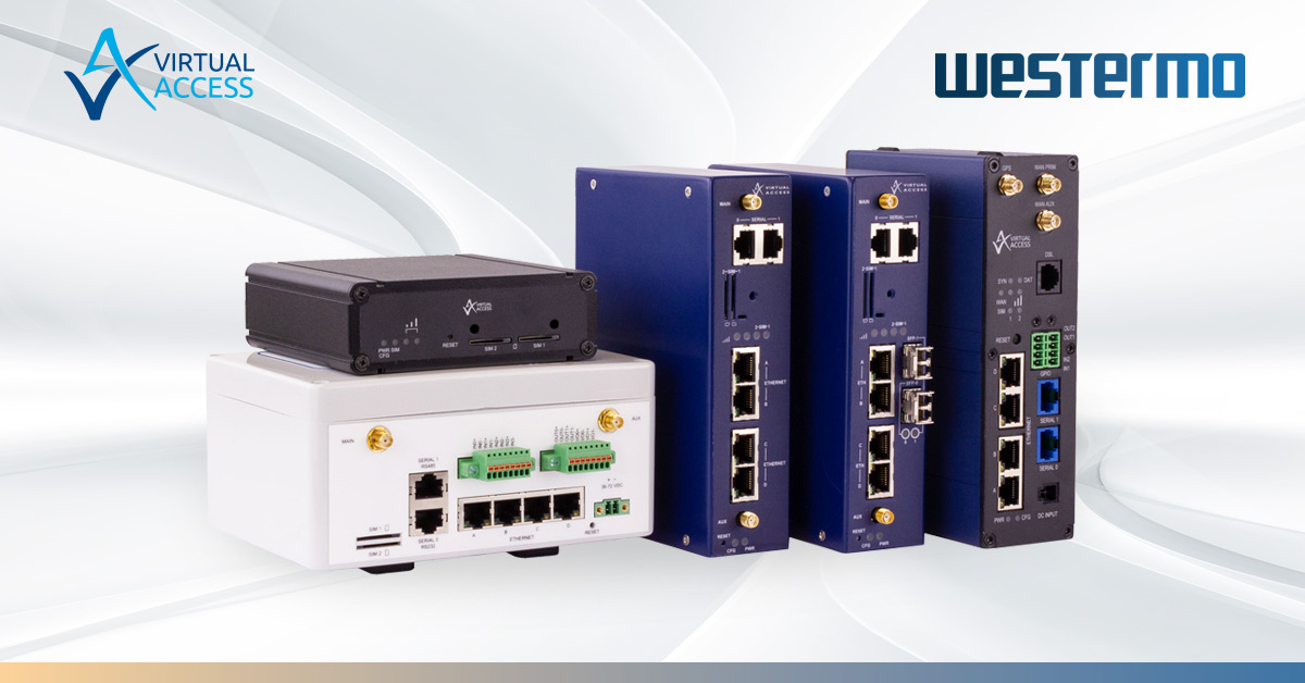 Virtual Access Industrial Routers and IoT Gateways ᐅ Westermo