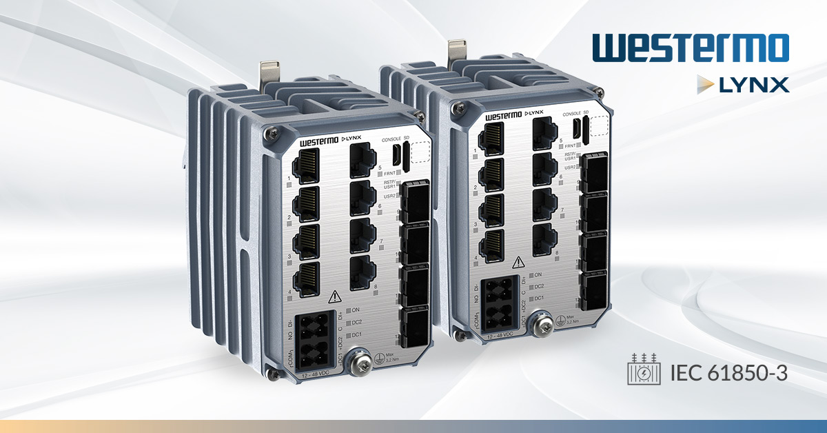 Layer 2 Substation Automation Switch | Lynx 5612 ᐅ Westermo