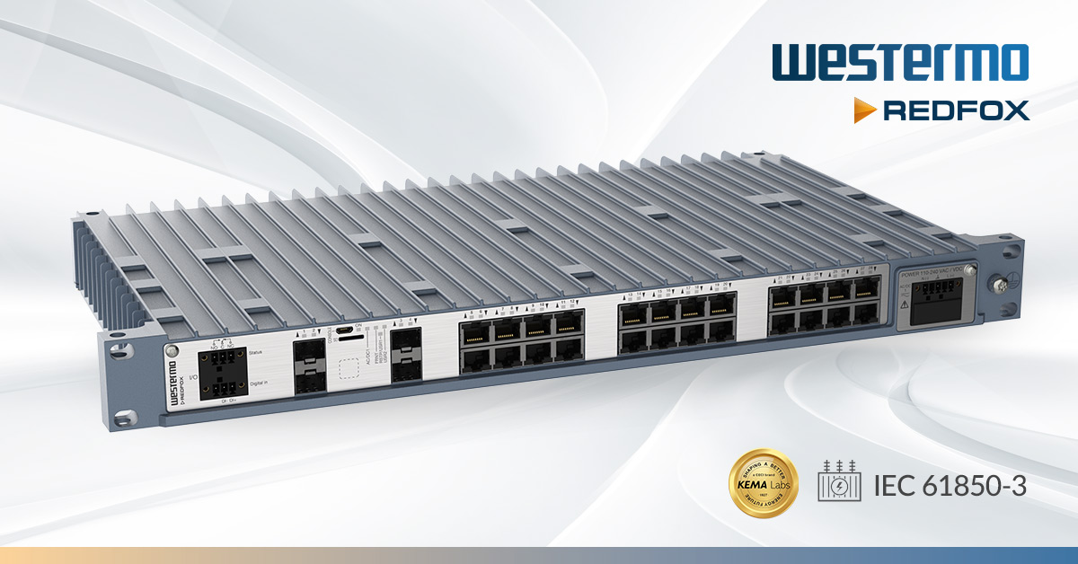 Westermo launches managed Ethernet switch for the most demanding ...