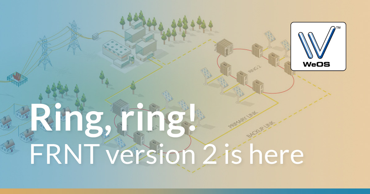 Increase your network redundancy with FRNT version 2 | Westermo