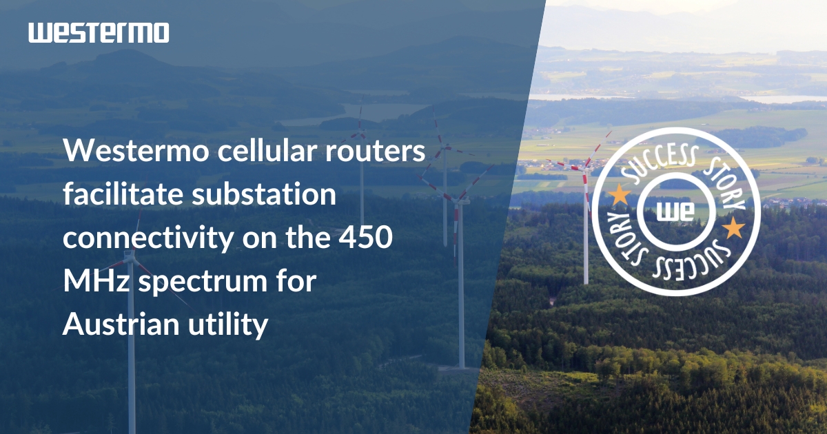 Cellular routers facilitate substation connectivity on 450 MHz spectrum ...