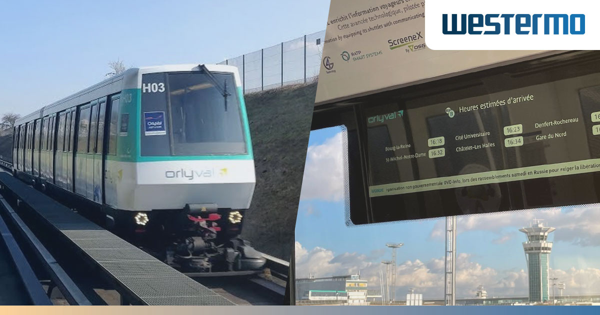 Ethernet switches for passanger information innovation ᐅ Westermo