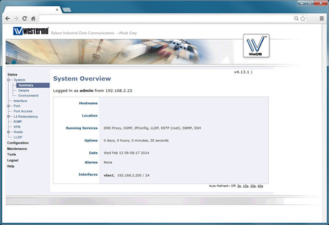 EX Approved Managed Device Server Switch | L105-S1-EX ᐈ Westermo