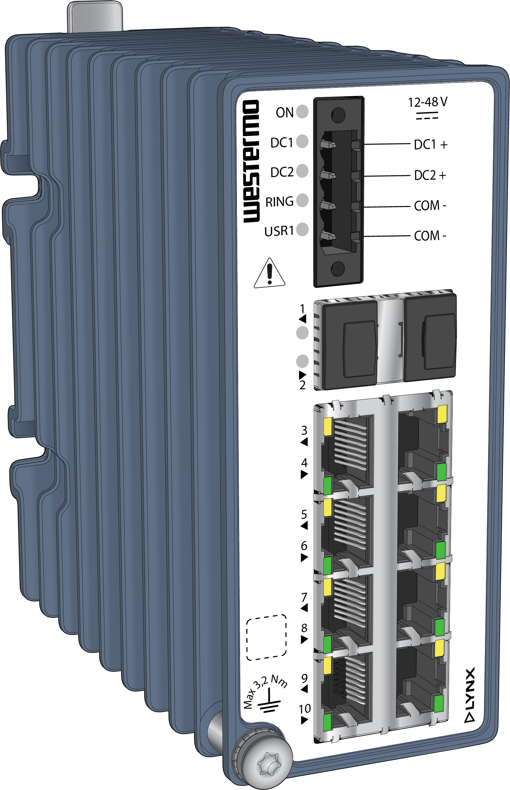Support for Lynx-3510-F2G-T8G-LV Layer 2 Switch ᐅ Westermo