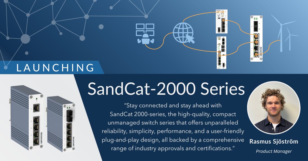 Westermo launches new plug-and-play unmanaged industrial Ethernet ...